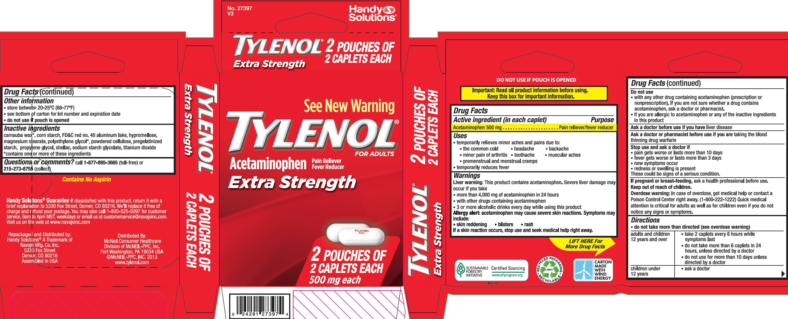 NDC 67751 167 Tylenol Extra Strength